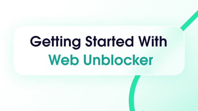 The Web Unblocker Quick Start Guide